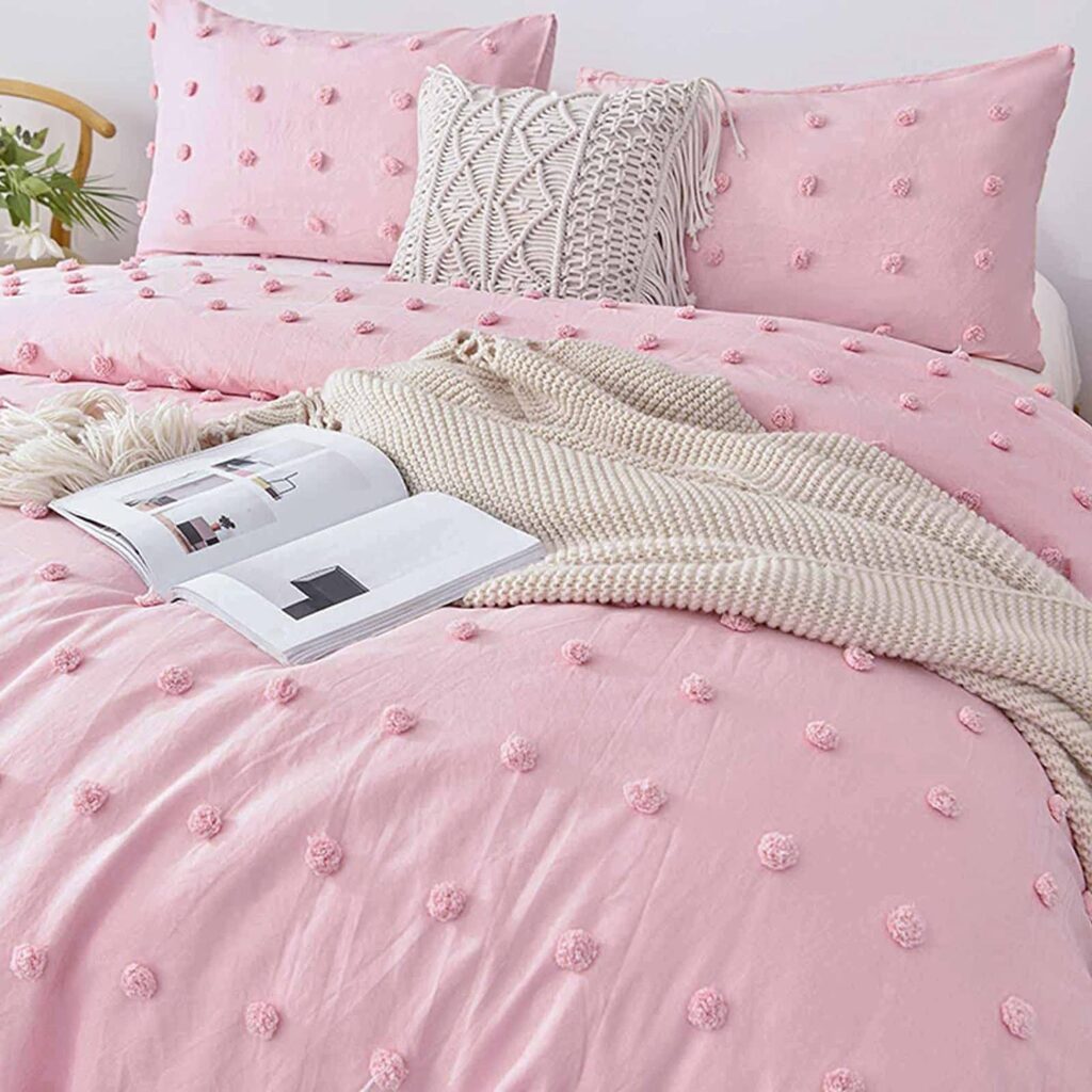 Cubrecama Duvet Armonía Rosado , cubrecama, duvet, cama, cama niña